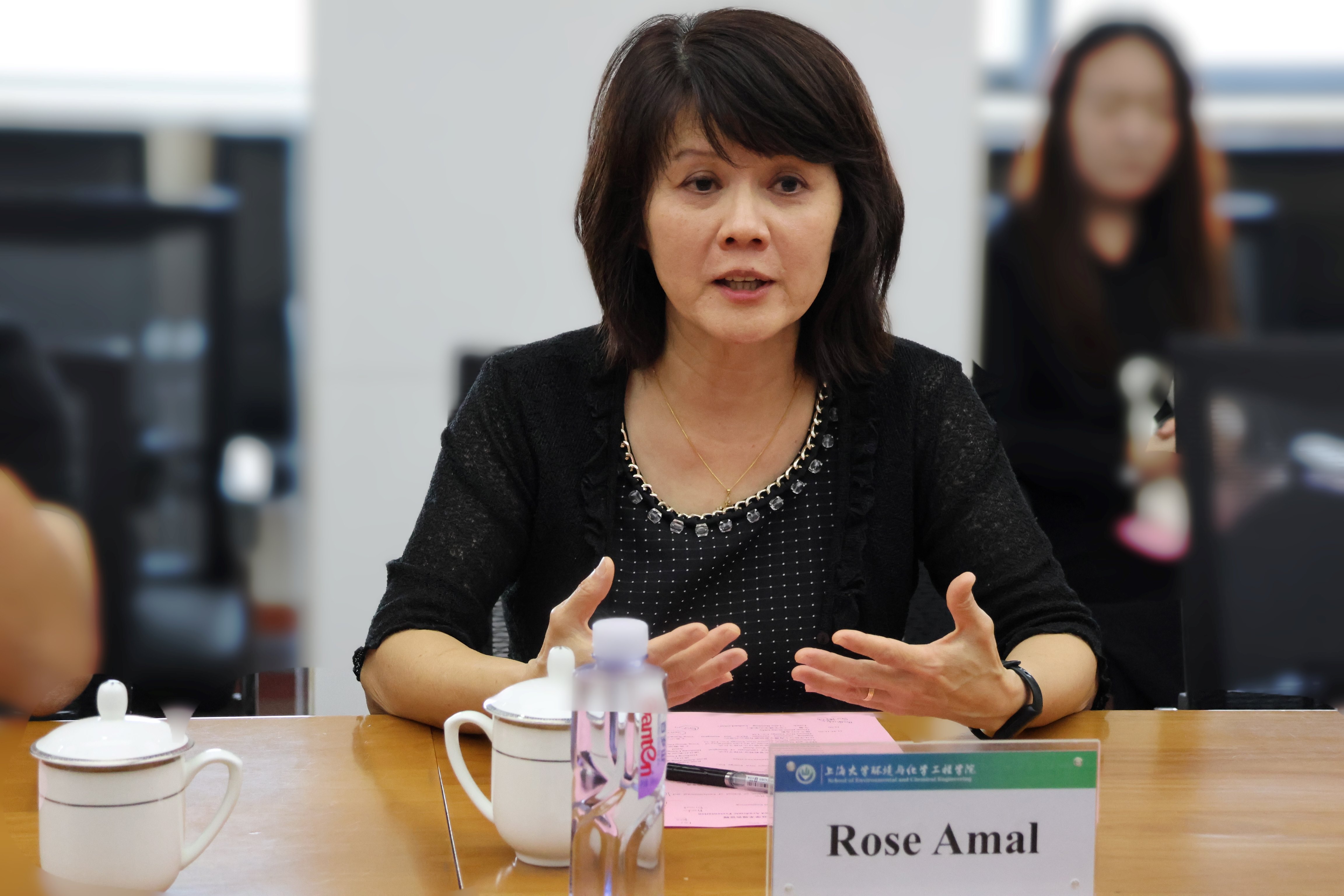 校党委书记成旦红会见新南威尔士大学（UNSW）Rose Amal院士一行-上海大学新闻网